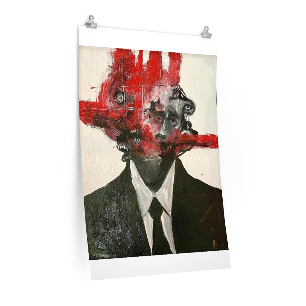 Sorry painting poster – Nero Art and Ink